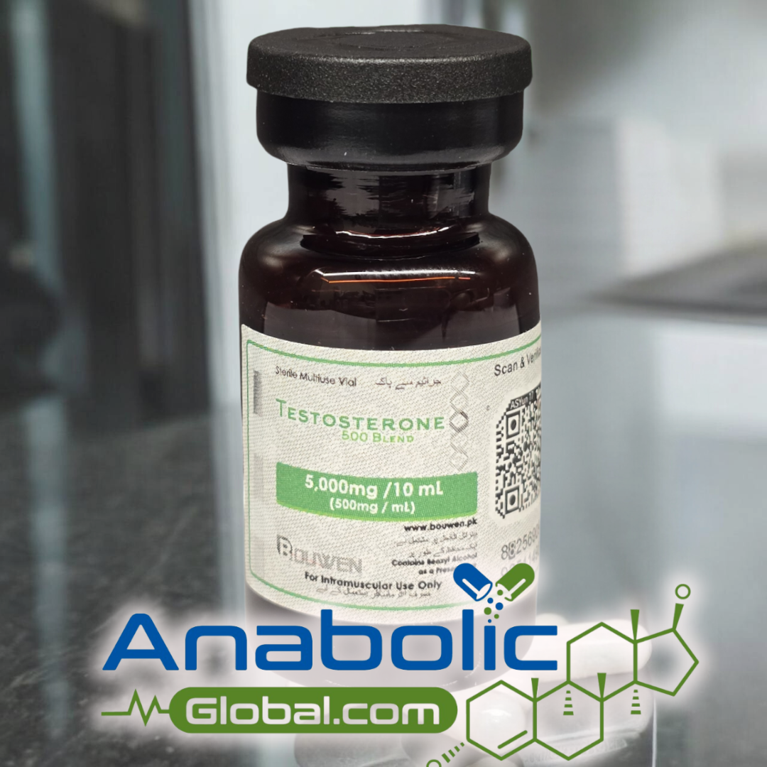 Testosterone 500 Blend 5000mg / 10ml (500mg / ml) - Anabolic Global